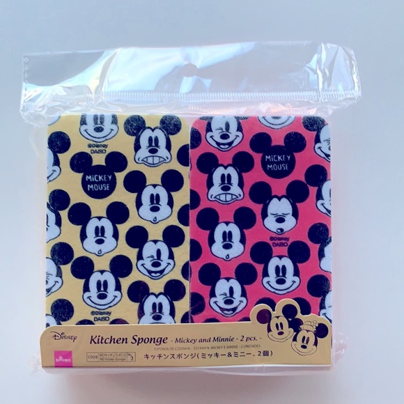 Disney | Kitchen | Nip Mickey Mouse Kitchen Sponges | Poshmark